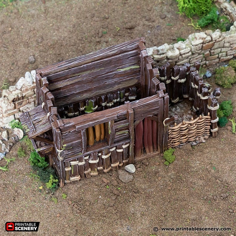 Dnd Small Shanty Shack From King and Country Medieval Slums - Etsy