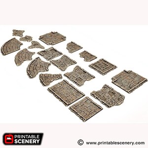 Dnd Roads of Ruin Town Worldbuilding Shadow Fey Tabletop Scatter ...