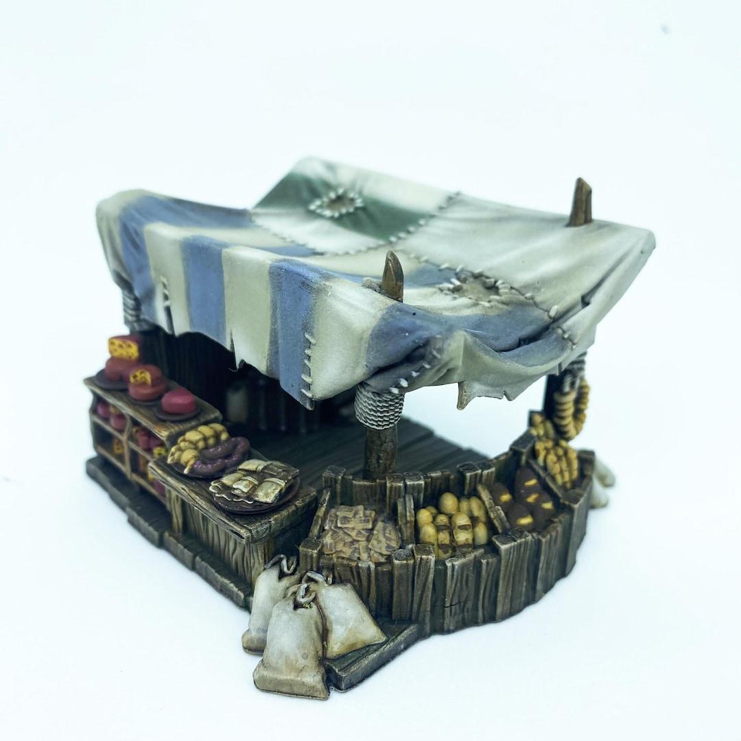 Dnd Food Bread and Cheese Market Stall Village Market Medieval Shops ...