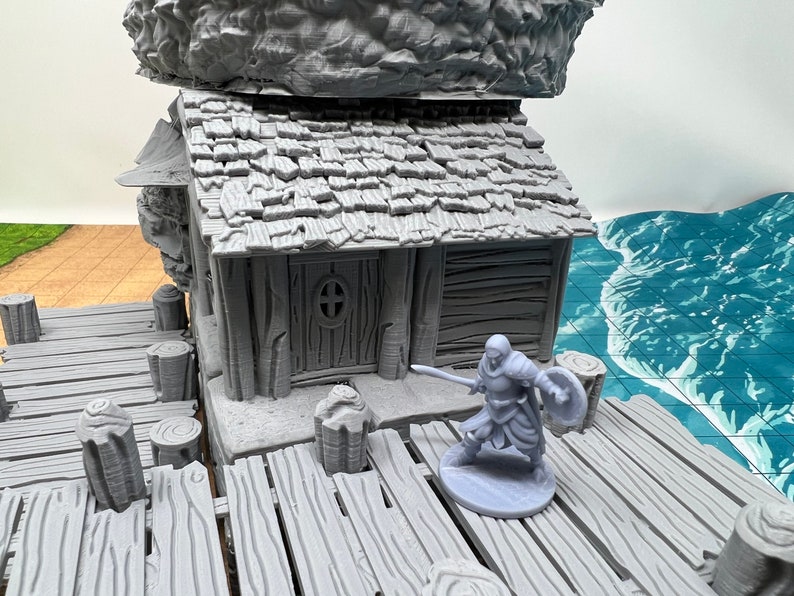 Dnd Lighthouse Watchtower Seaport Beach Cove Tabletop Scatter - Etsy