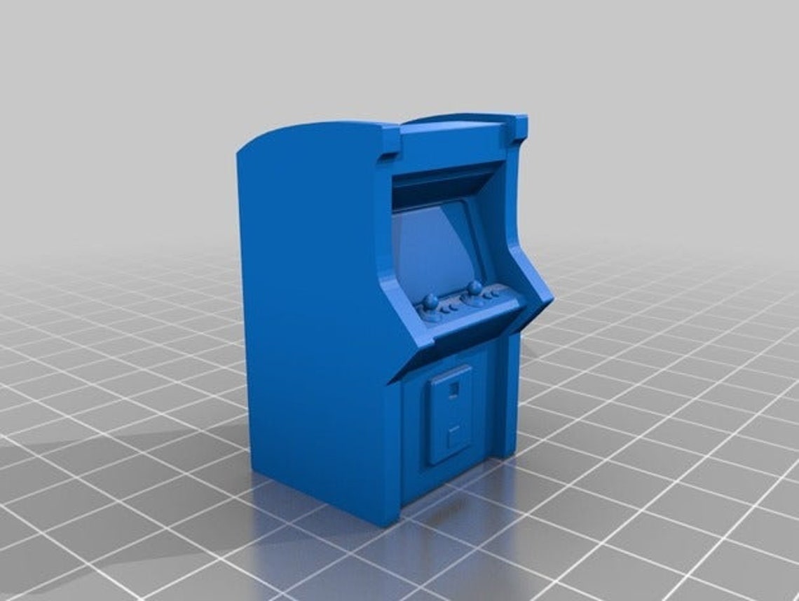 Dnd Urban Arcade Cabinets Set 28mm Tabletop Modern Miniature | Etsy