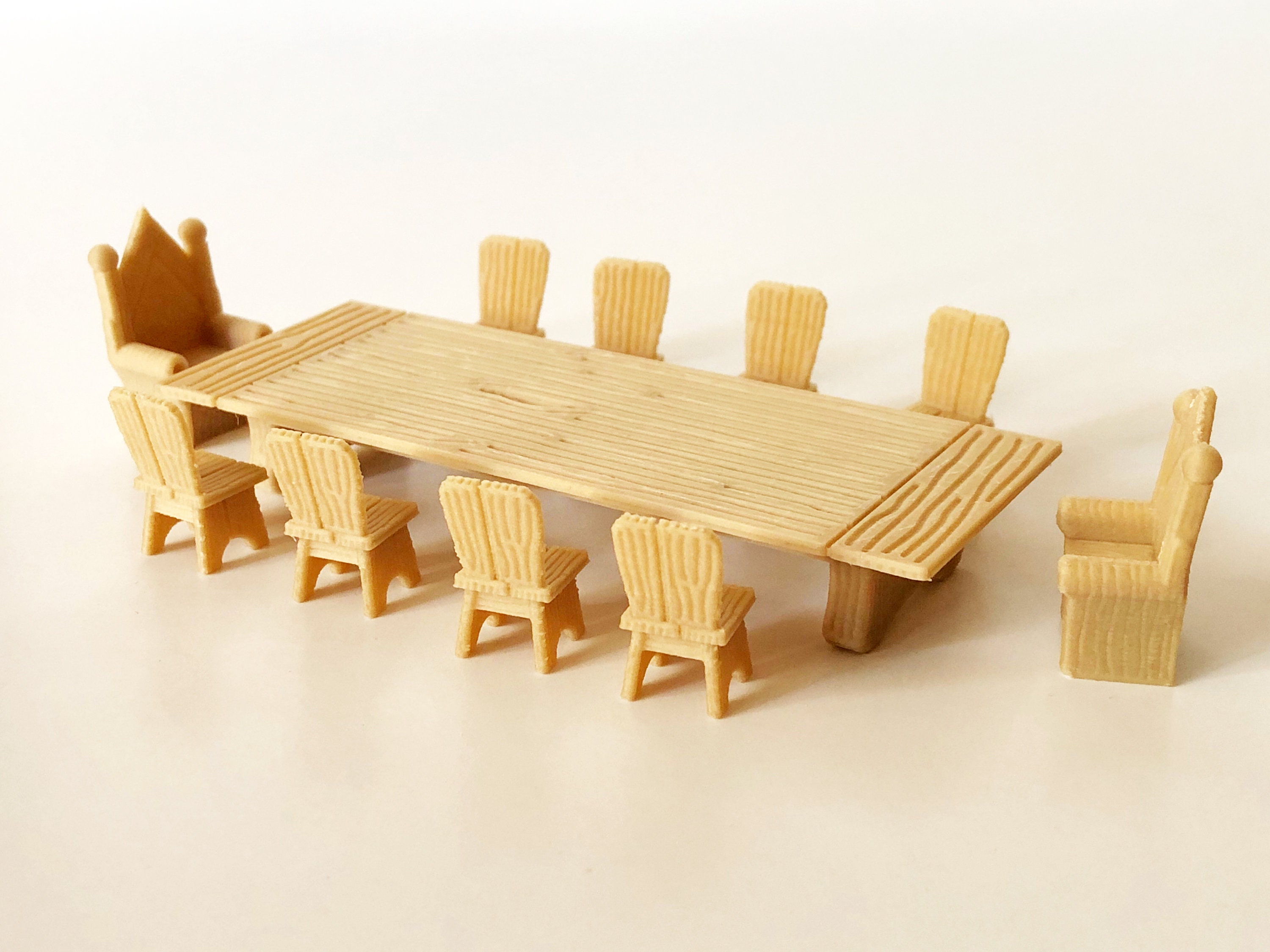 Dnd Lord's Banquet Table Chairs Kings Feast Castle Buffet- 28mm ...