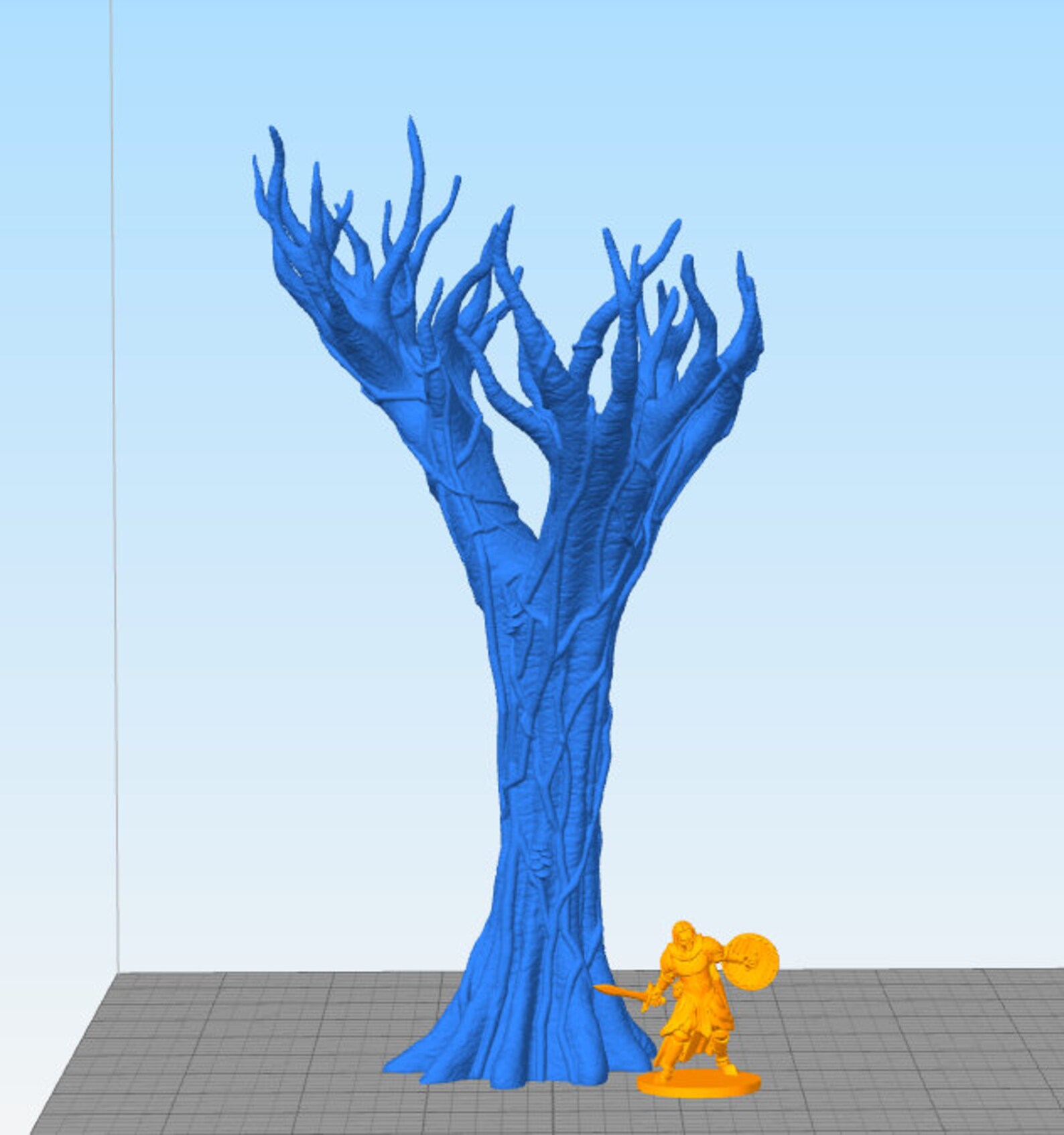 Dnd Jungle Trees Tabletop Scatter Terrain Depths of Savage - Etsy