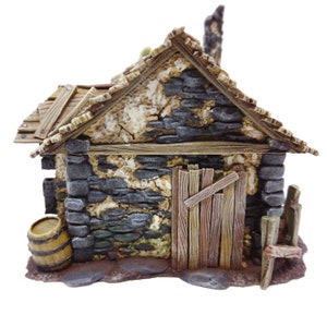 Dnd Slum Shack Version A Village Shack Medieval Beggar's Hut Tabletop ...