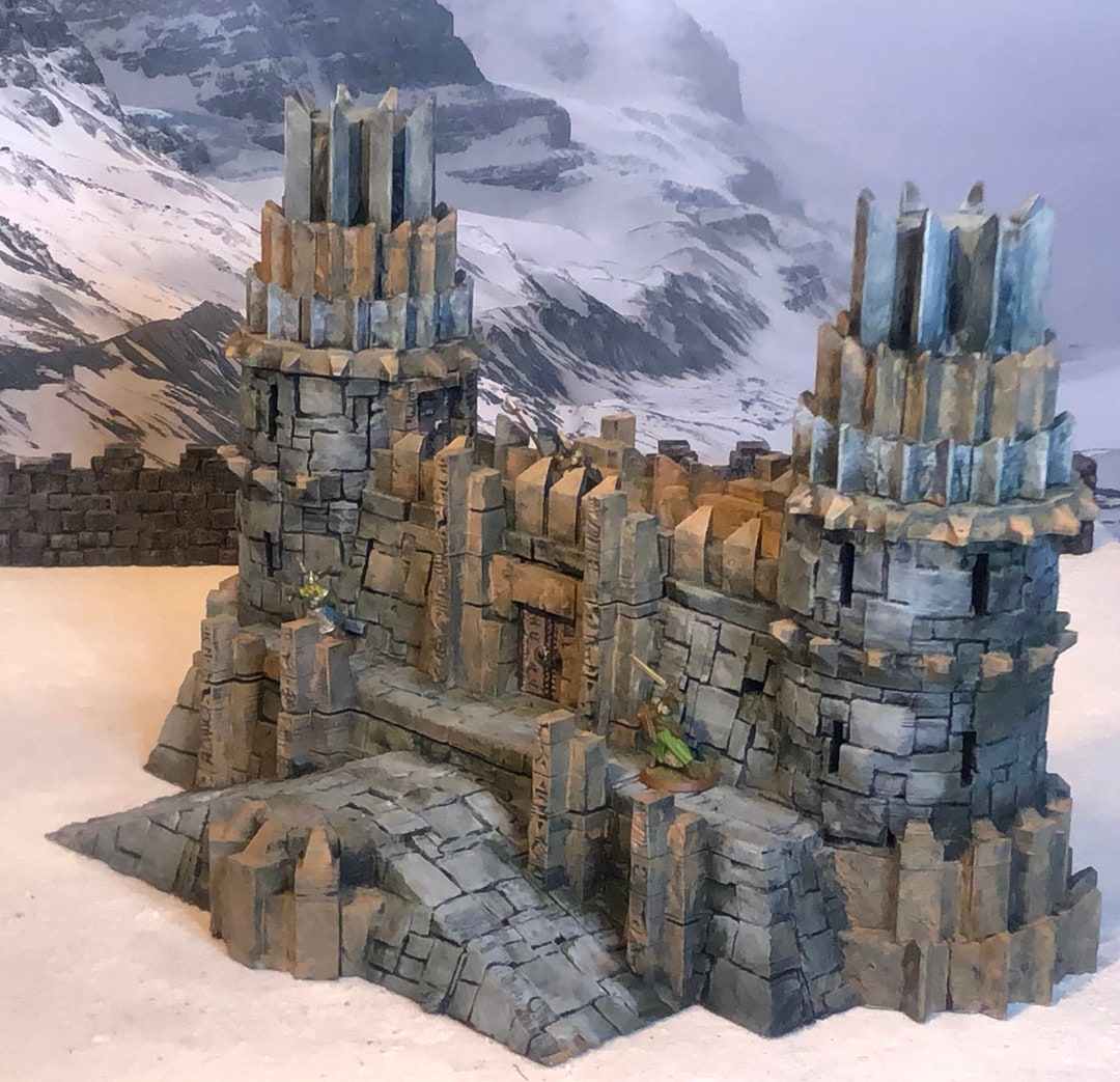 Dnd Dark Elf Barracks Underdark Stalagmite Stone Rock Cave Goblin ...