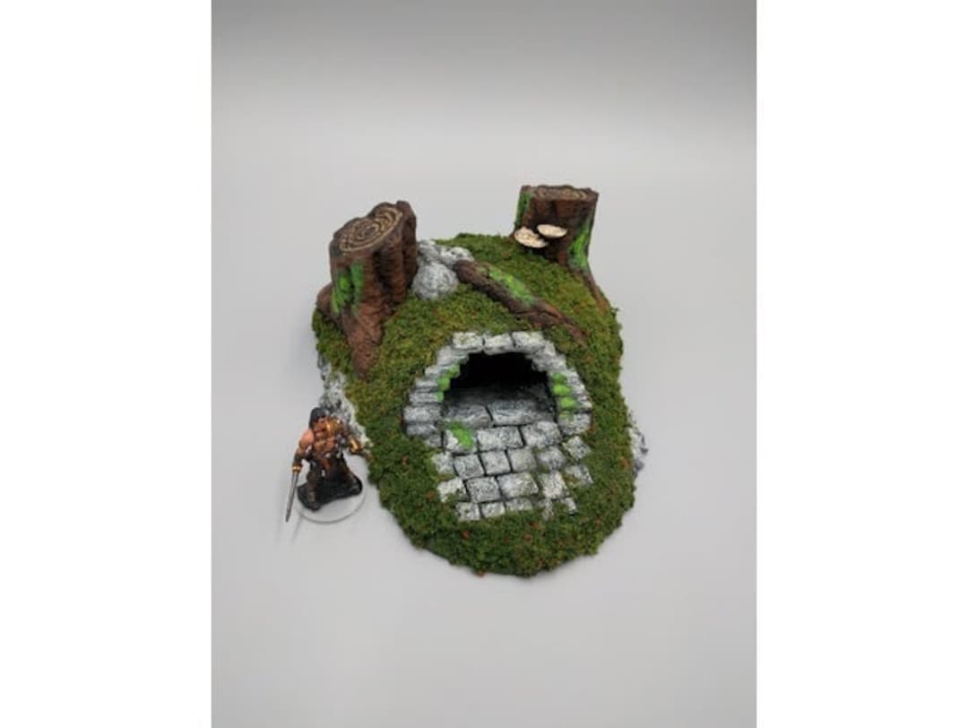 Dnd Barrow Entrance Hidden Forest Chamber Tabletop Scatter Terrain D&D ...