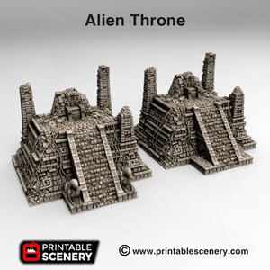 Dnd Alien Throne Aztec Ancient Xenomorph Portal Jungle Tabletop Scatter ...