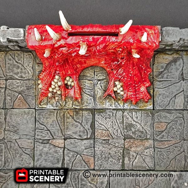 Dnd Tormented Hellish Portal Gate Underdark Evil Hell Tabletop Terrain ...