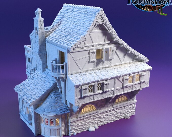 Wightwood Abbey Medieval Dwelling Furnishings Set Dnd Miniature Terrain ...