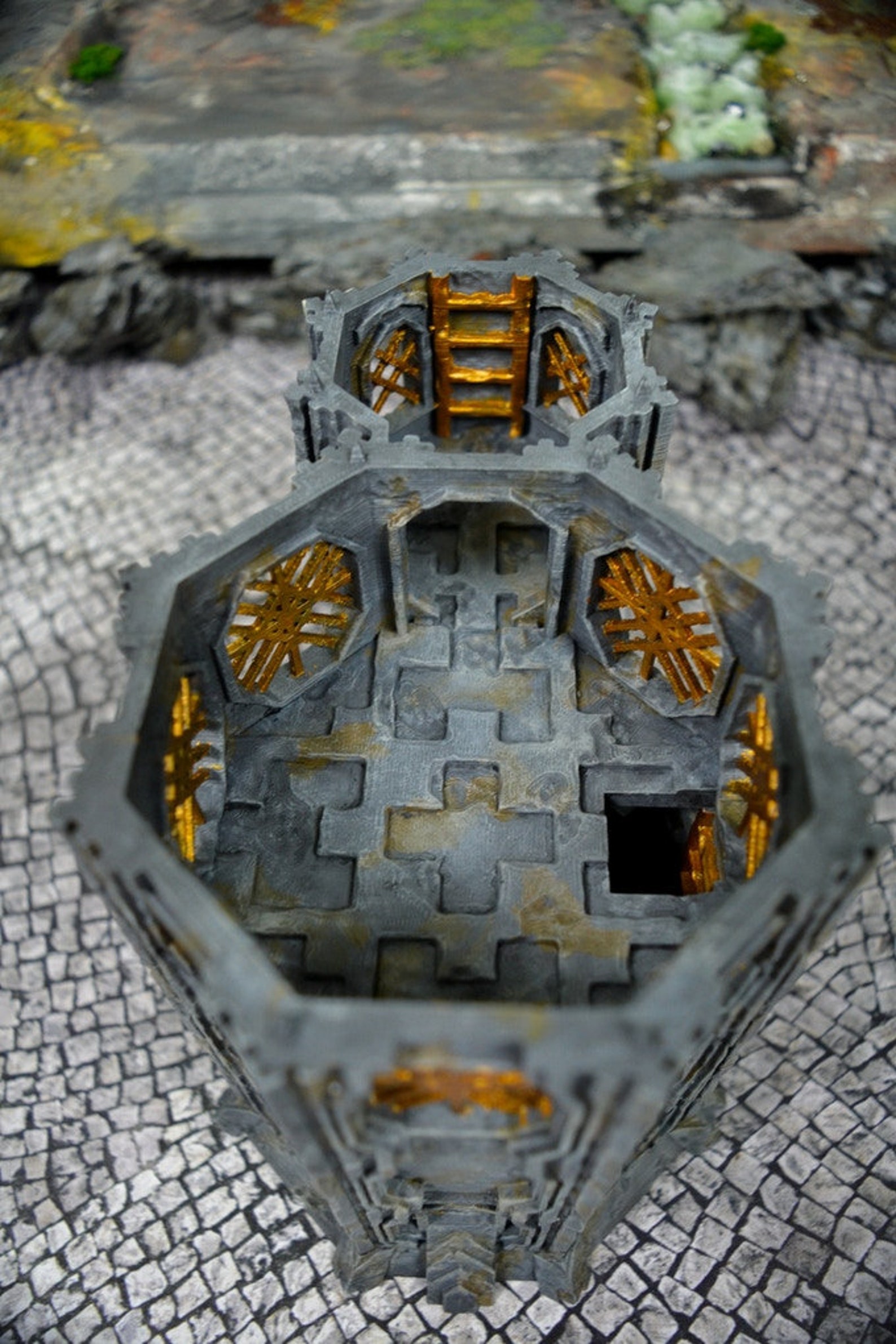 Dnd Dwarven House With Tower Dwarf Design City Buildings Tabletop ...