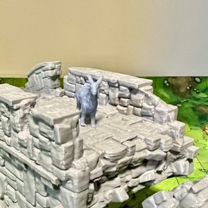 Dnd Large Ruined Bridge River Troll Crossing Village Medieval Scatter ...