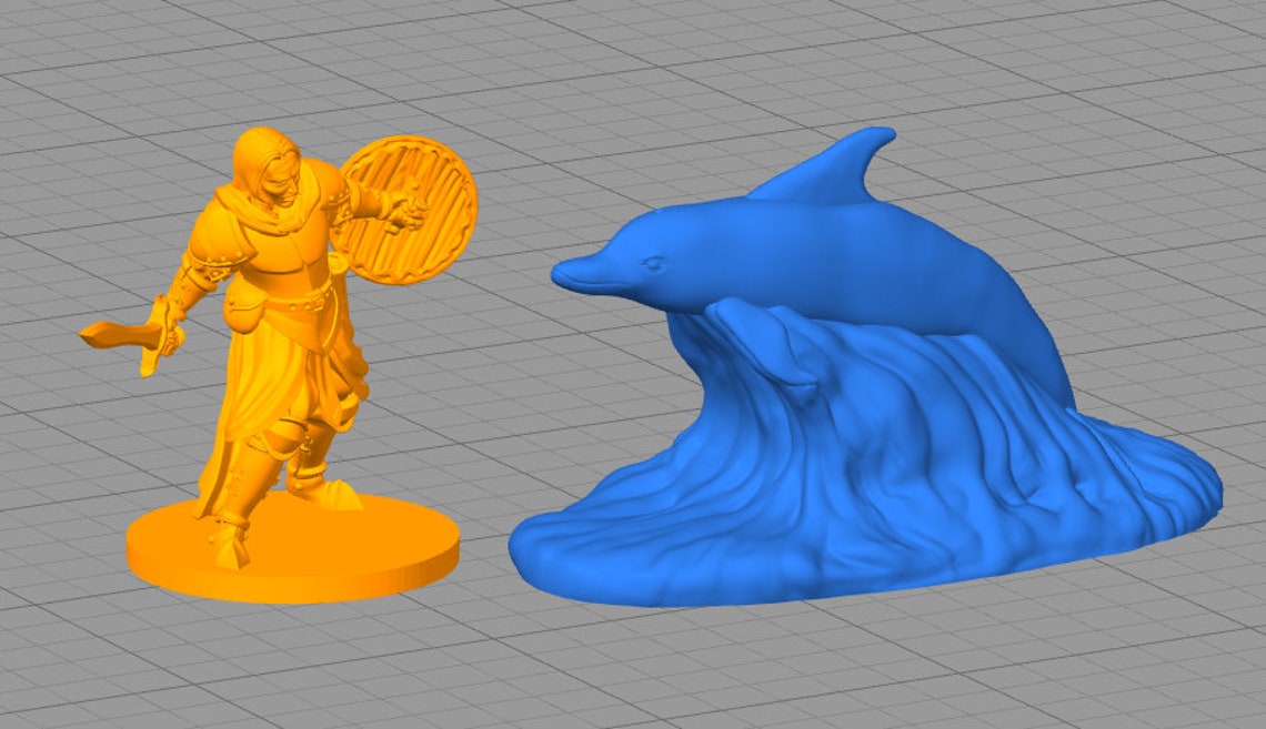 Dnd Dolphin Ocean Creatures Animals Atlantis Tabletop Sea - Etsy