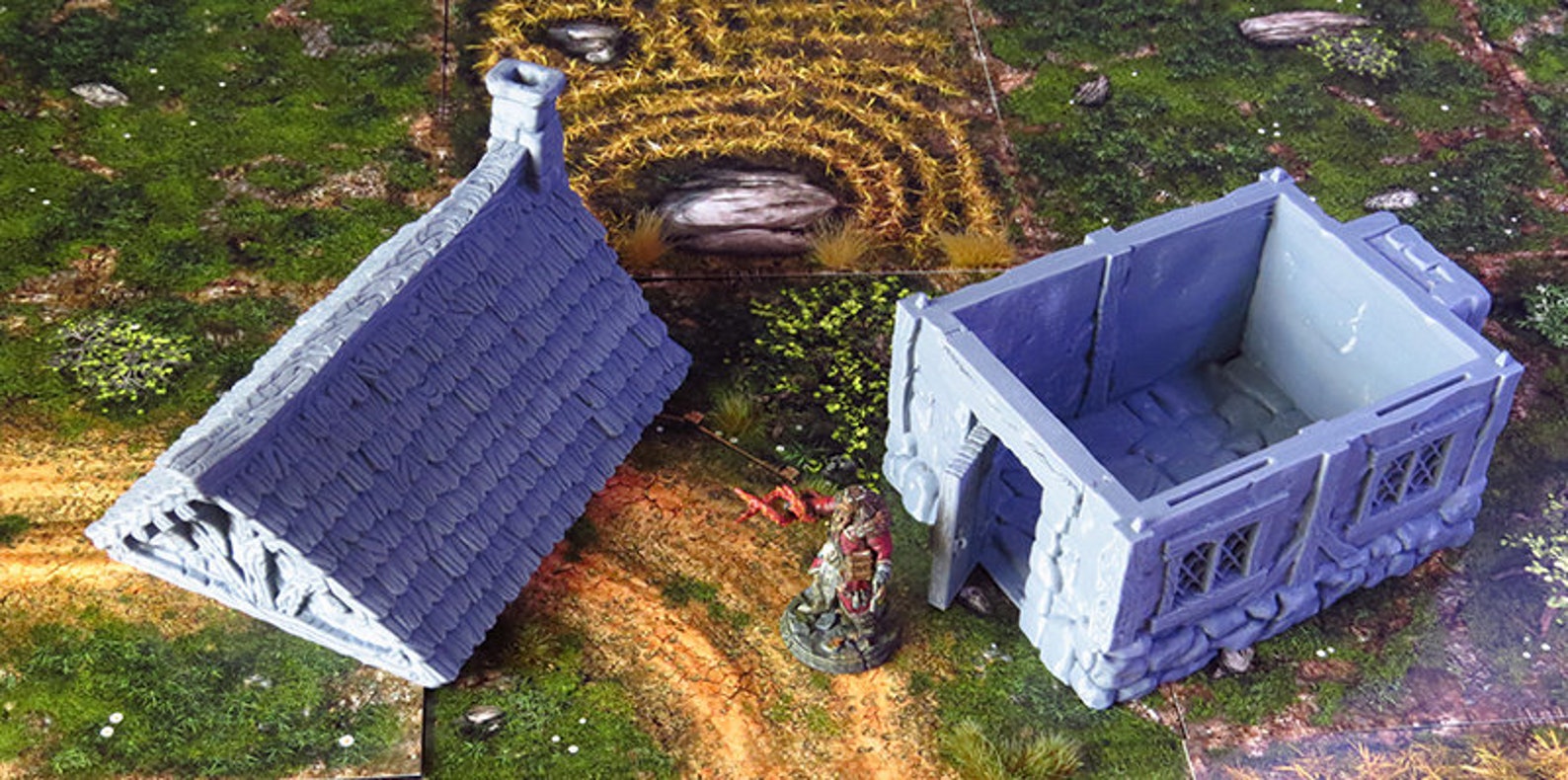 Dnd Small Cottage From City of Tarok Terrain Wargaming Games RPG D&D ...