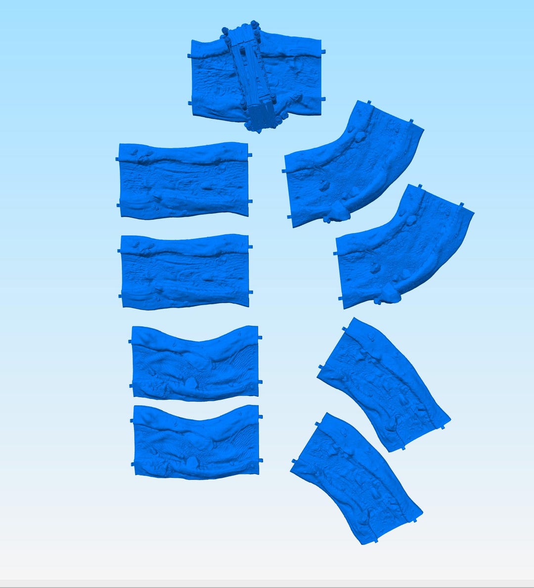 Dnd CUSTOM Set of Modular Rivers Streams Waterways World Building ...
