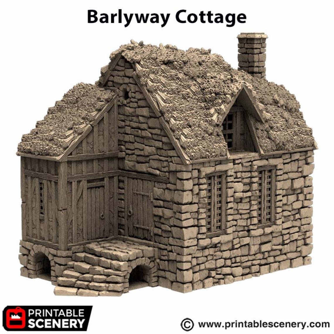 Dnd Barlyway Cottage Medieval House From King and Country - Etsy