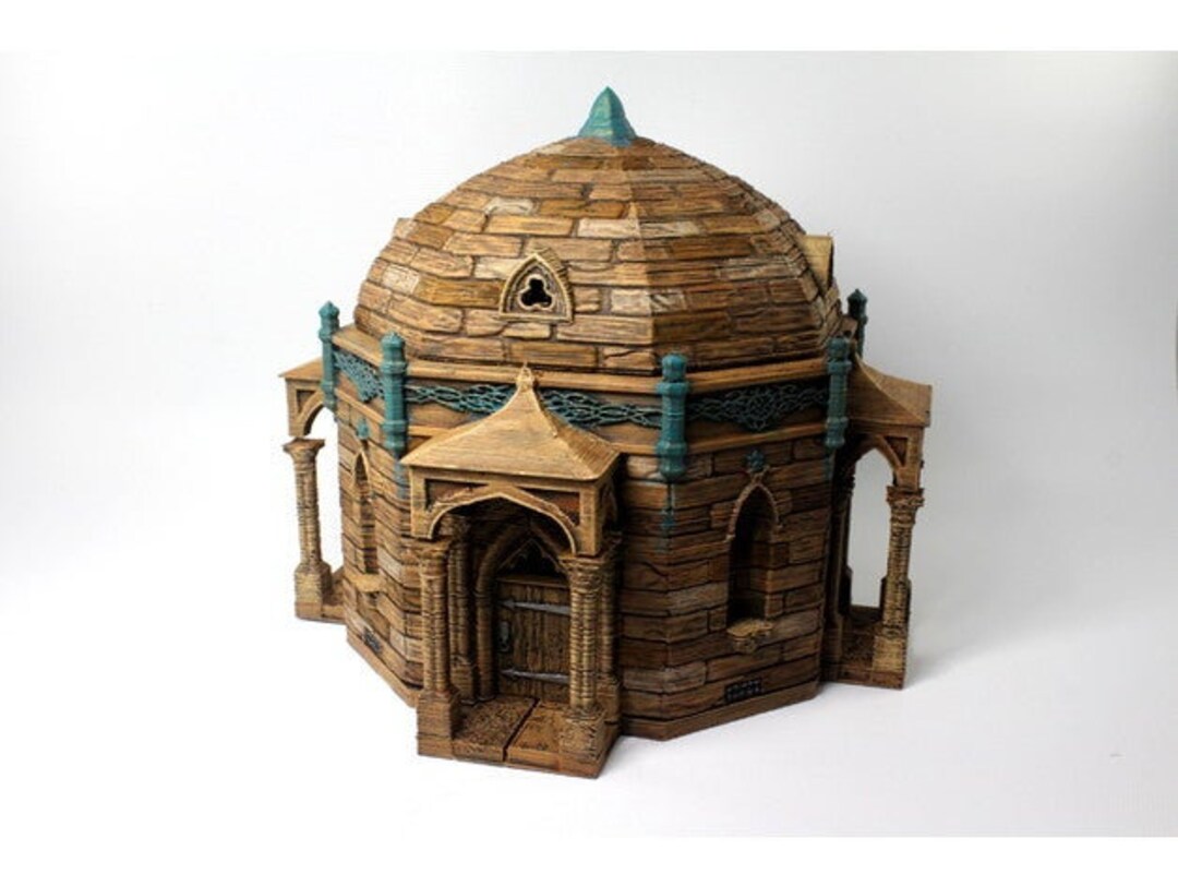 Dnd Mausoleum Openforge Frostgrave Tabletop Village Terrain Miniature ...