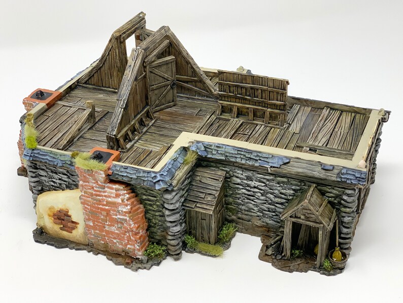 Dnd Last Hearth Inn Kitchen for Village 28mm Miniature Terrain - Etsy