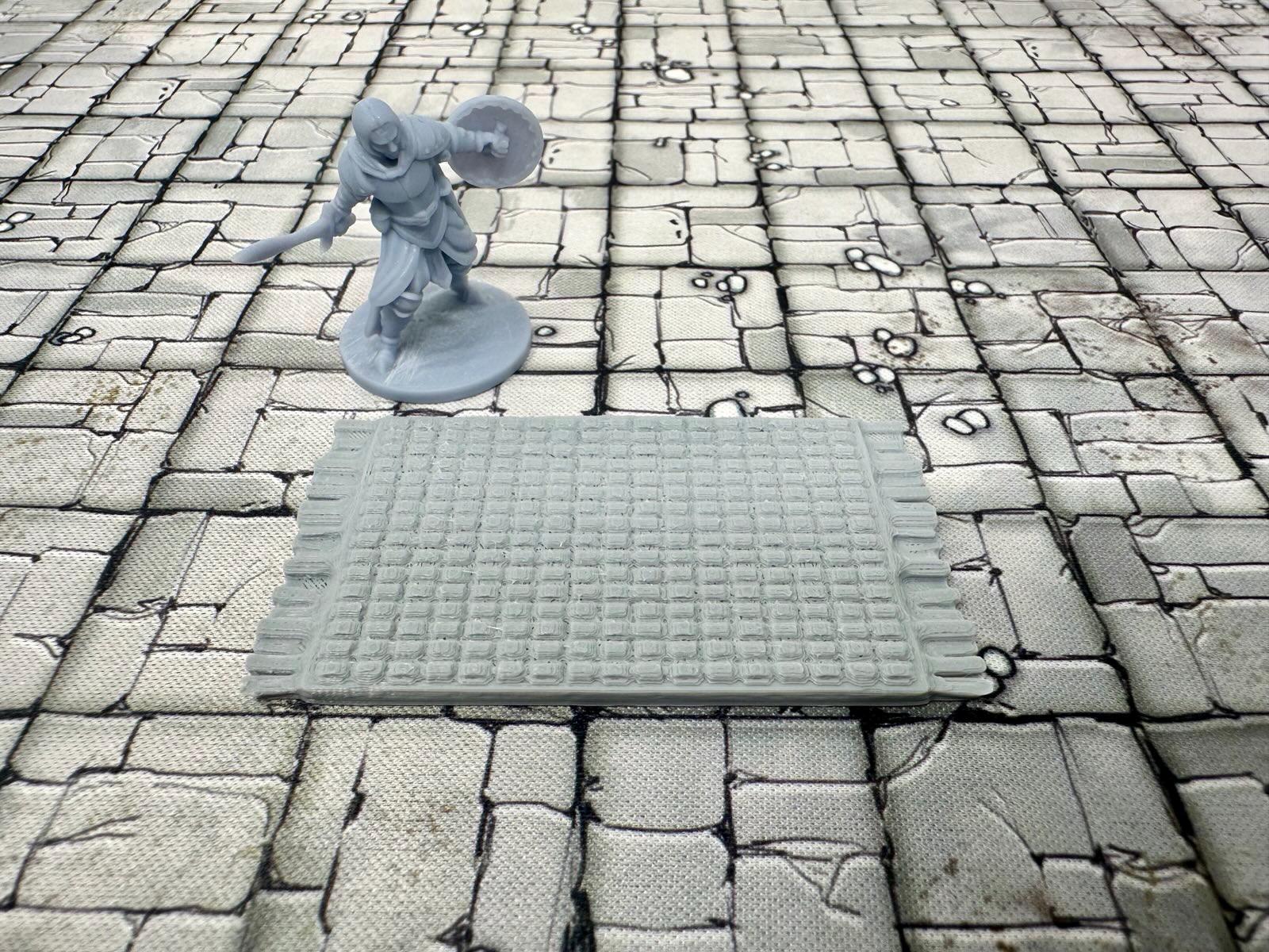 Dnd Woven Rug Trap Door Covering Inn Furnishings Furniture Tabletop ...