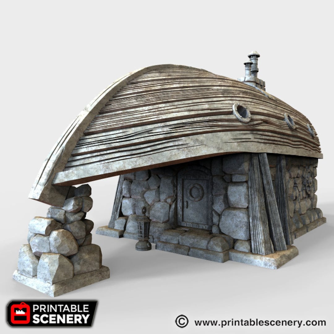 Dnd Medieval Boat House Fishing Village I Dungeons and Dragons I ...