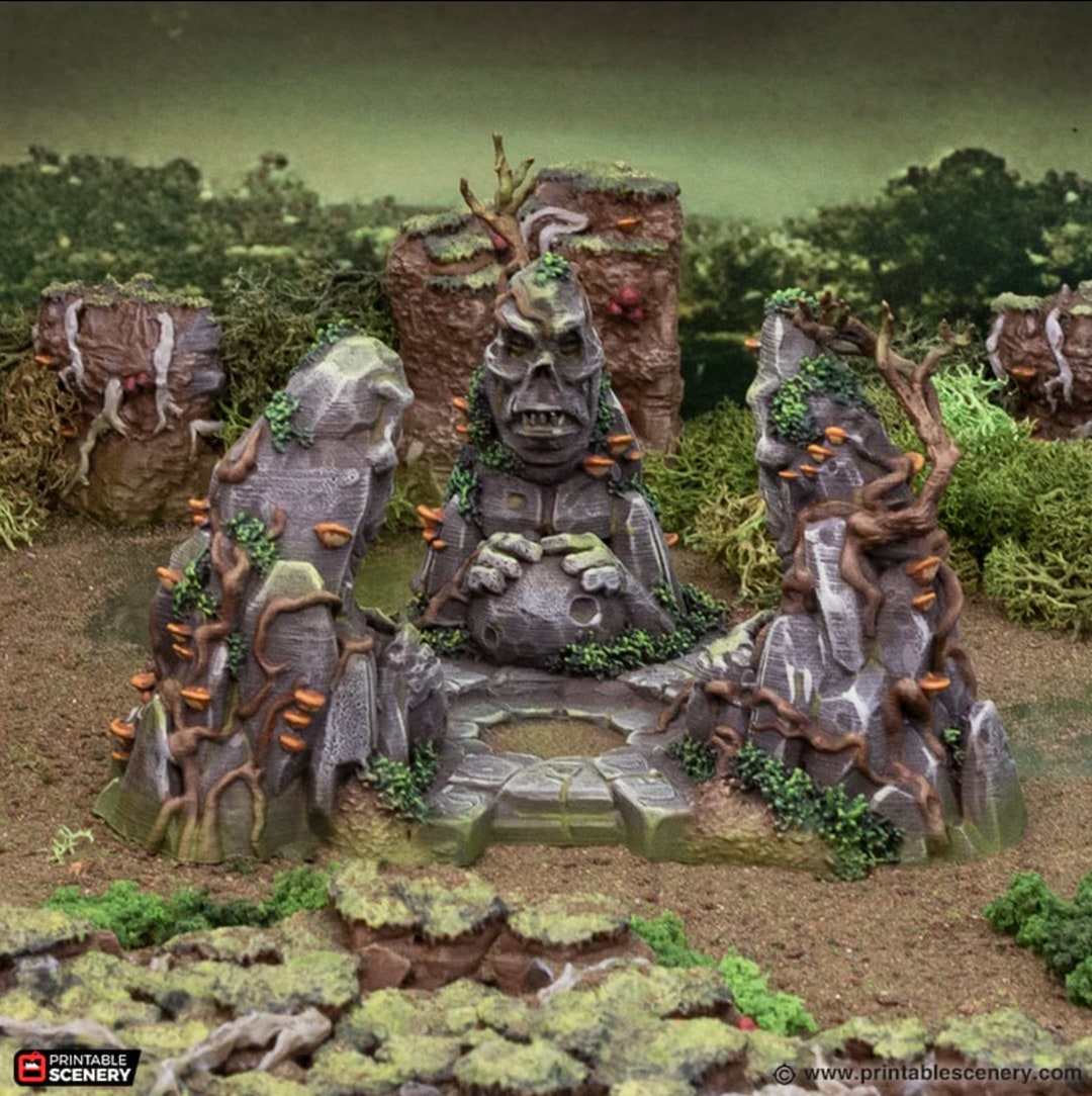 Dnd Rune Stones Petrified Stone Carvings Gloaming Swamps Marshes ...