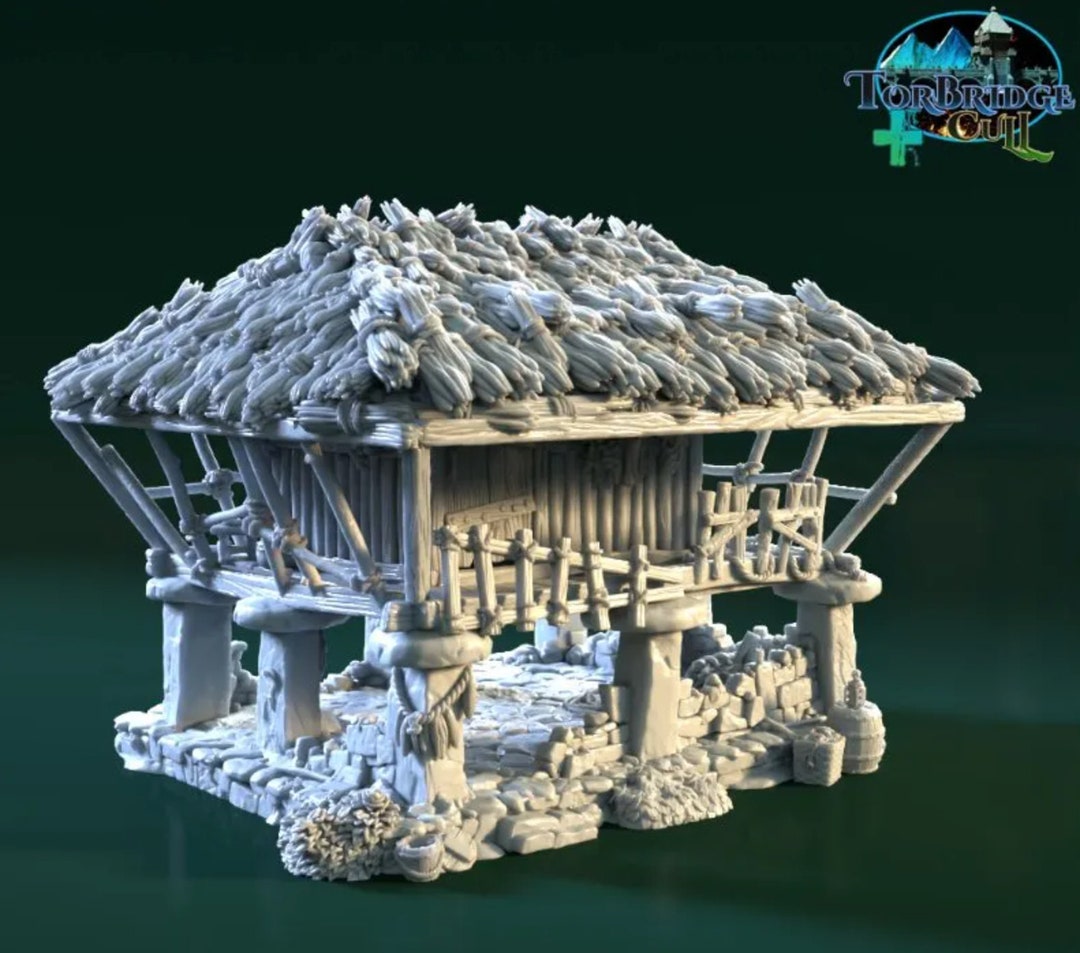 Dnd Granary Grain Storage Bin Village Enclosure Torbridge Cull RPG D&D ...