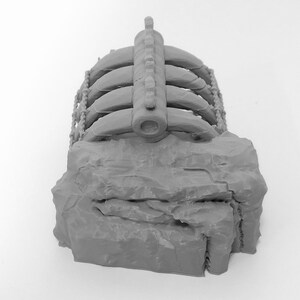 Dnd Rib Cage Bone Cell Jail Barbarian Tribal Prison- Tabletop Scatter ...