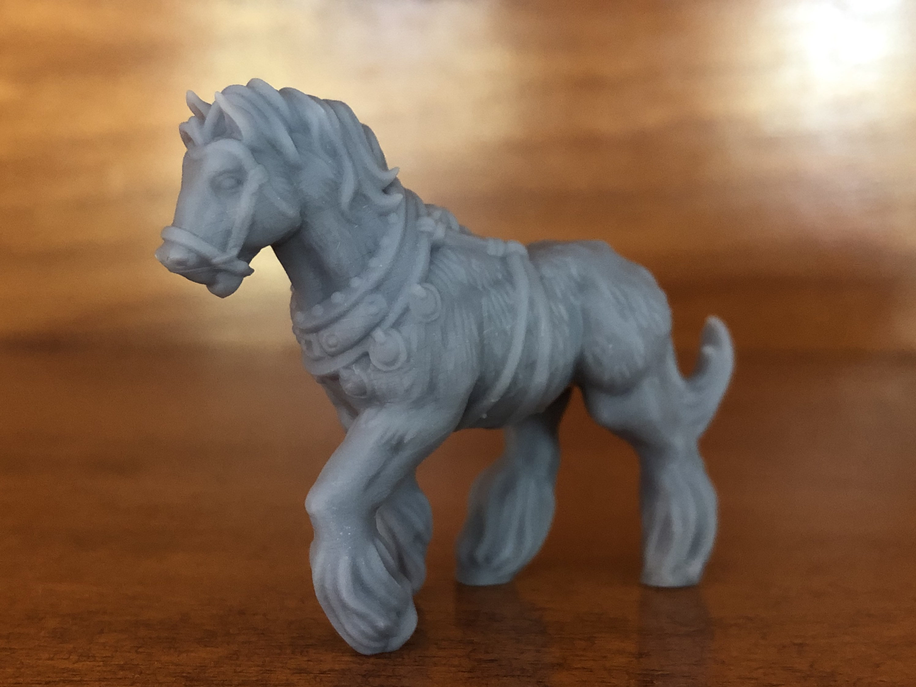 Dungeons And Lasers Dragon Horse, Nightmare Horse, Epic Miniature ...