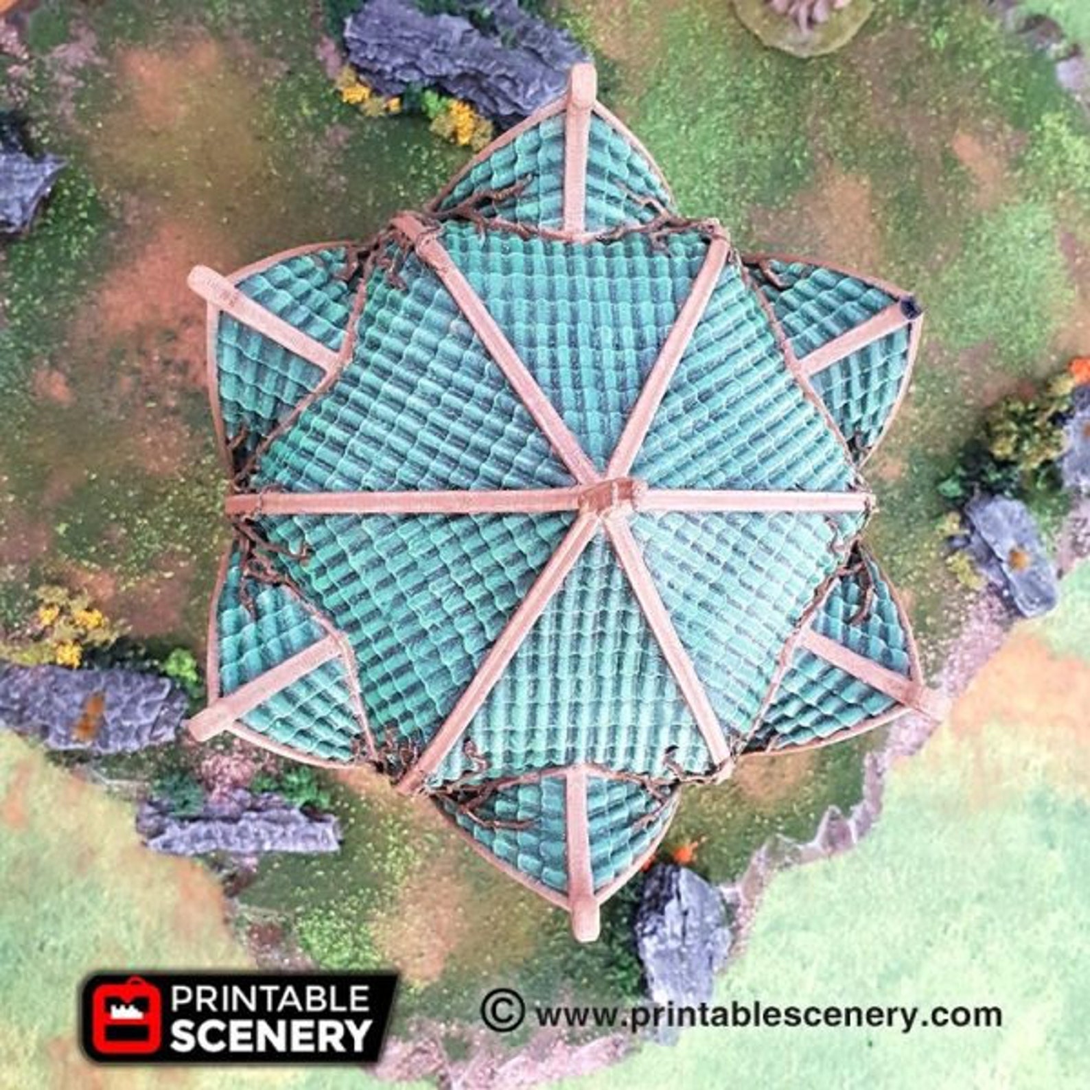 Dnd Elven Library of Ithillia Tabletop Fantasy Scatter Terrain RPG D&D ...