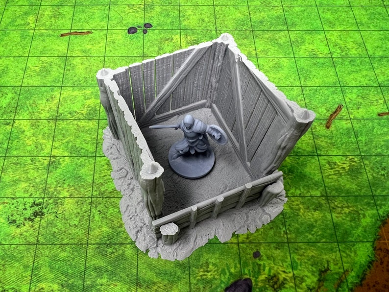 Dnd Small Stable Barn for Horse or Other Farm Animals Storage Shed ...