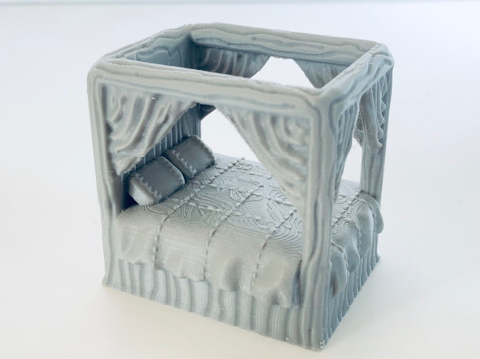 Dnd Canopy Bed Bedroom Furniture House Furnishings Castle Nobleman ...