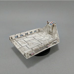 Dnd Sci-fi Cargo Sled Hover Transport Skiff Spaceship Star Wars Legion ...