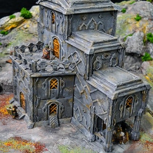 Dnd Dwarven House 9 HUGE Dwarf Home or Hall 28mm LOTR Scatter Tabletop ...