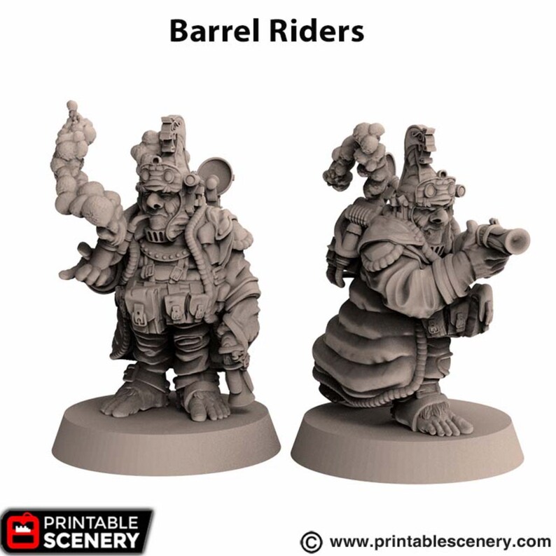 Dnd Barrel Rider Captain 28mm Hobbit Miniature Rise of the - Etsy