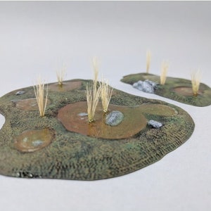 Dnd Marsh Swamp Set- Bog Mire Wetlands 28mm Tabletop Scatter Terrain ...