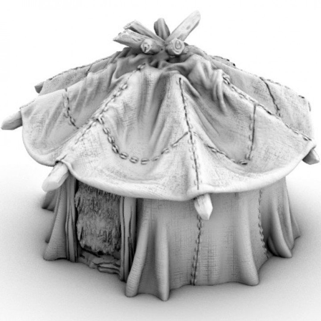 Dnd Tent Ranger Camp Hunter Nomad Yurt Shelter Pavillion Tabletop ...