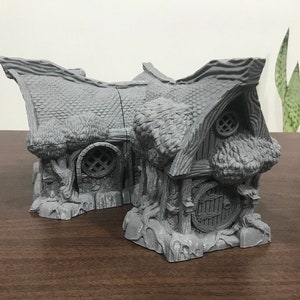 Dnd Forest Cottage Home House - 28mm Tabletop Miniature Village ...