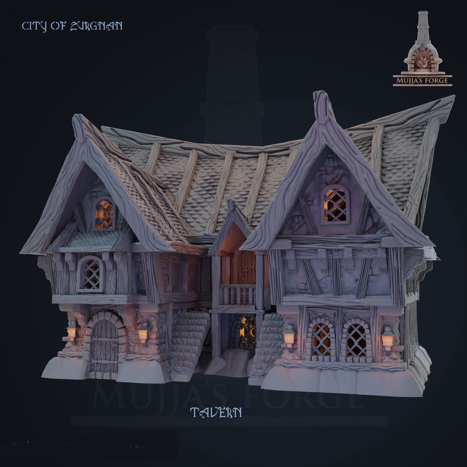 Dnd Tavern Medieval Village Inn 28mm Tabletop Miniature | Etsy