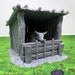 Dnd Small Stable Barn for Horse or Other Farm Animals Storage Shed ...