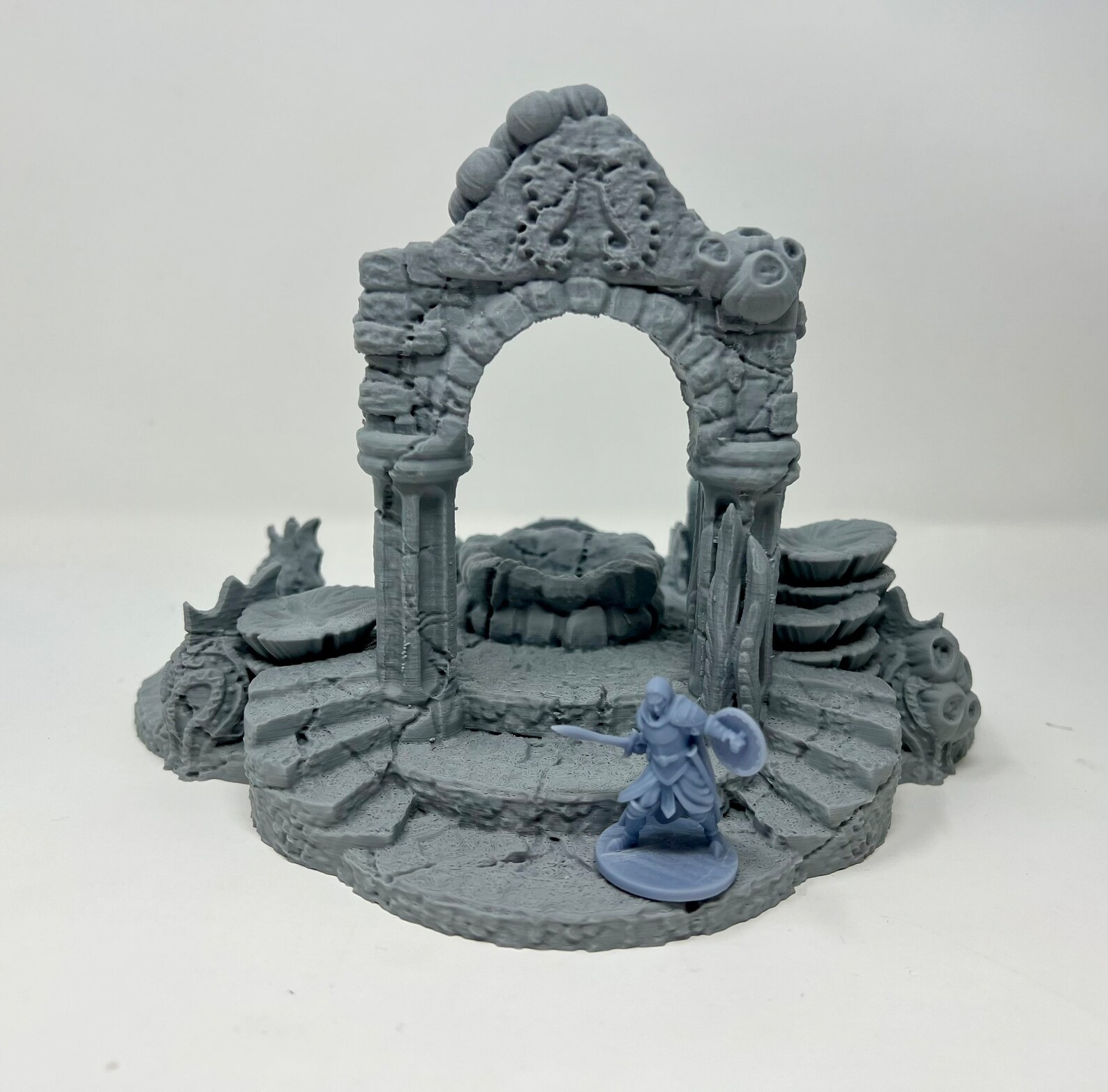 Dnd Merfolk Hall Entrance Atlantis Underwater Grotto Mermaid City ...