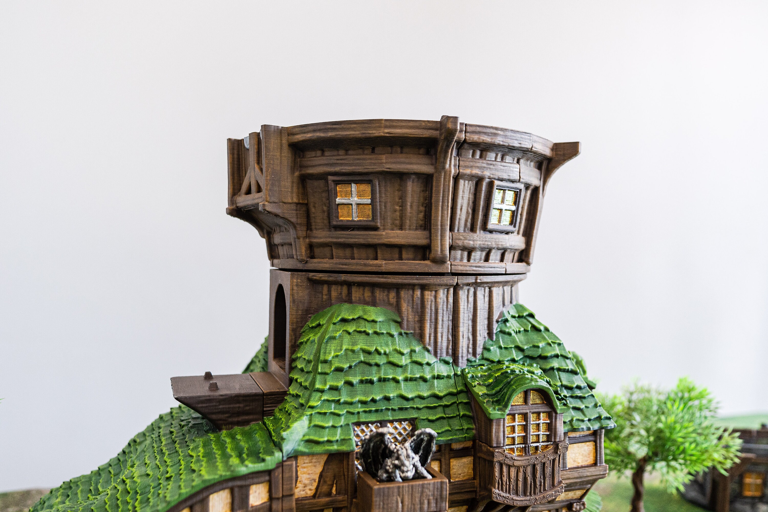 Dnd Townhall Town Hall Community Meeting House Gnome Druid - Etsy