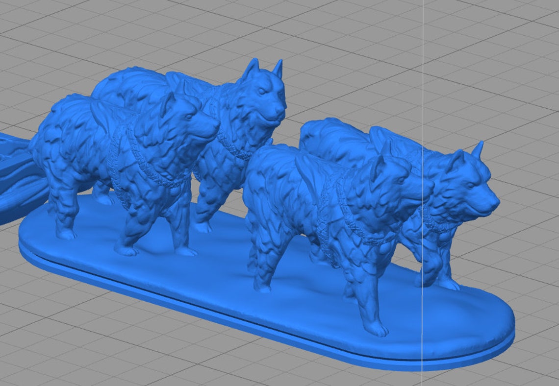 Dnd Sled and Dog Team Equipment Snow Winter Travel Arctic - Etsy