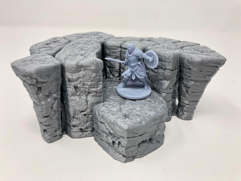 Dnd Stackable Rocks Tabletop Cave Cavern Scatter Terrain RPG | Etsy