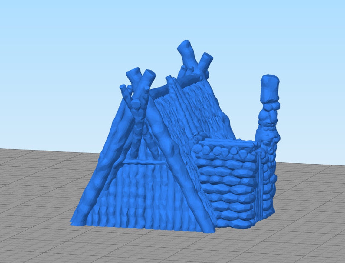 Dnd Goblin Hut 28mm Tabletop Fantasy Goblin Village Tribal | Etsy