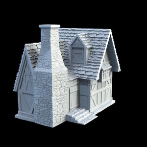 Dnd Medieval Farm House Home Cottage - 28mm Scatter Village Tabletop ...