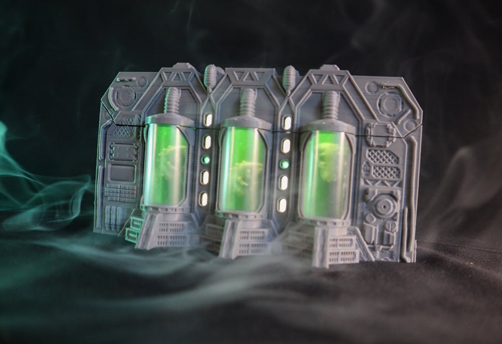 Dnd Containment Tubes Alien Specimen Human Animated Magic Portal Insert ...