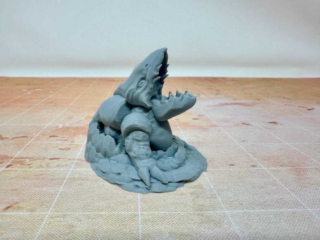 Dnd Surfacing Bulette Land Shark - Underground Burrowing Lizard ...