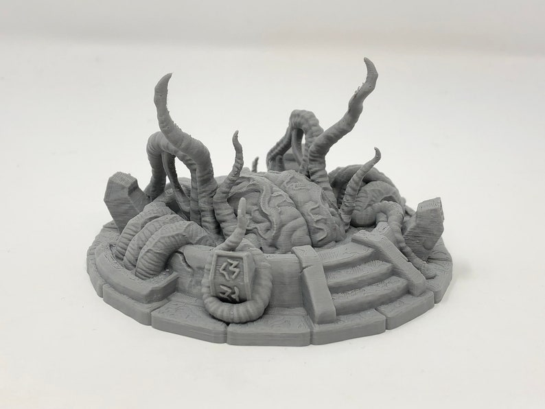 Dnd Alien Central Pool With Brain 28mm Alien Terrain RPG | Etsy