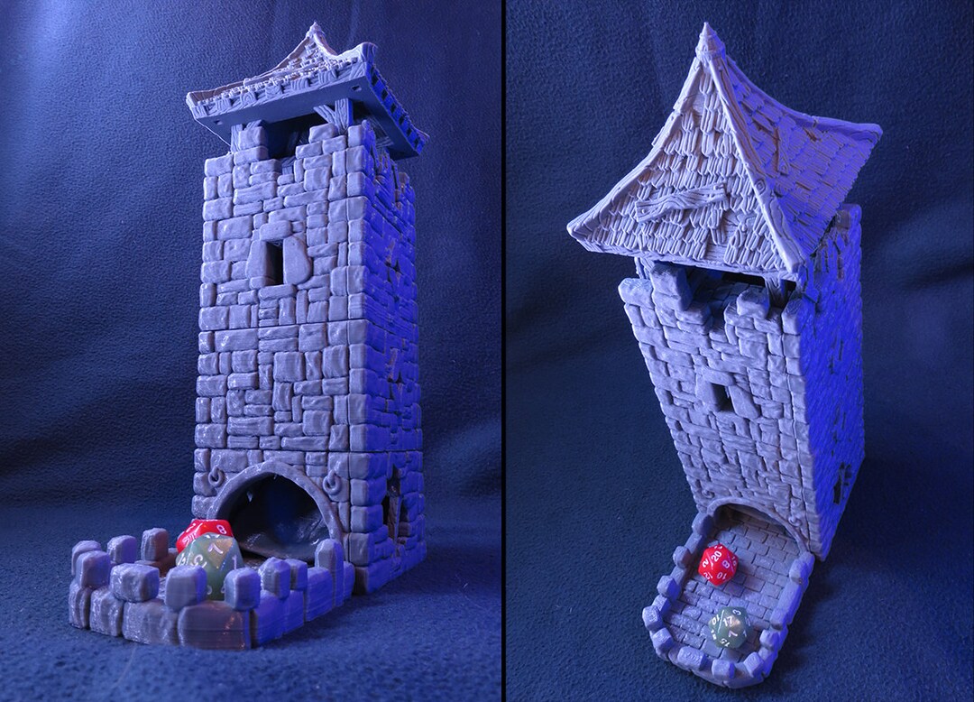 Dnd Dice Catcher Medieval Watchtower Watch Tower City of Tarok - Etsy