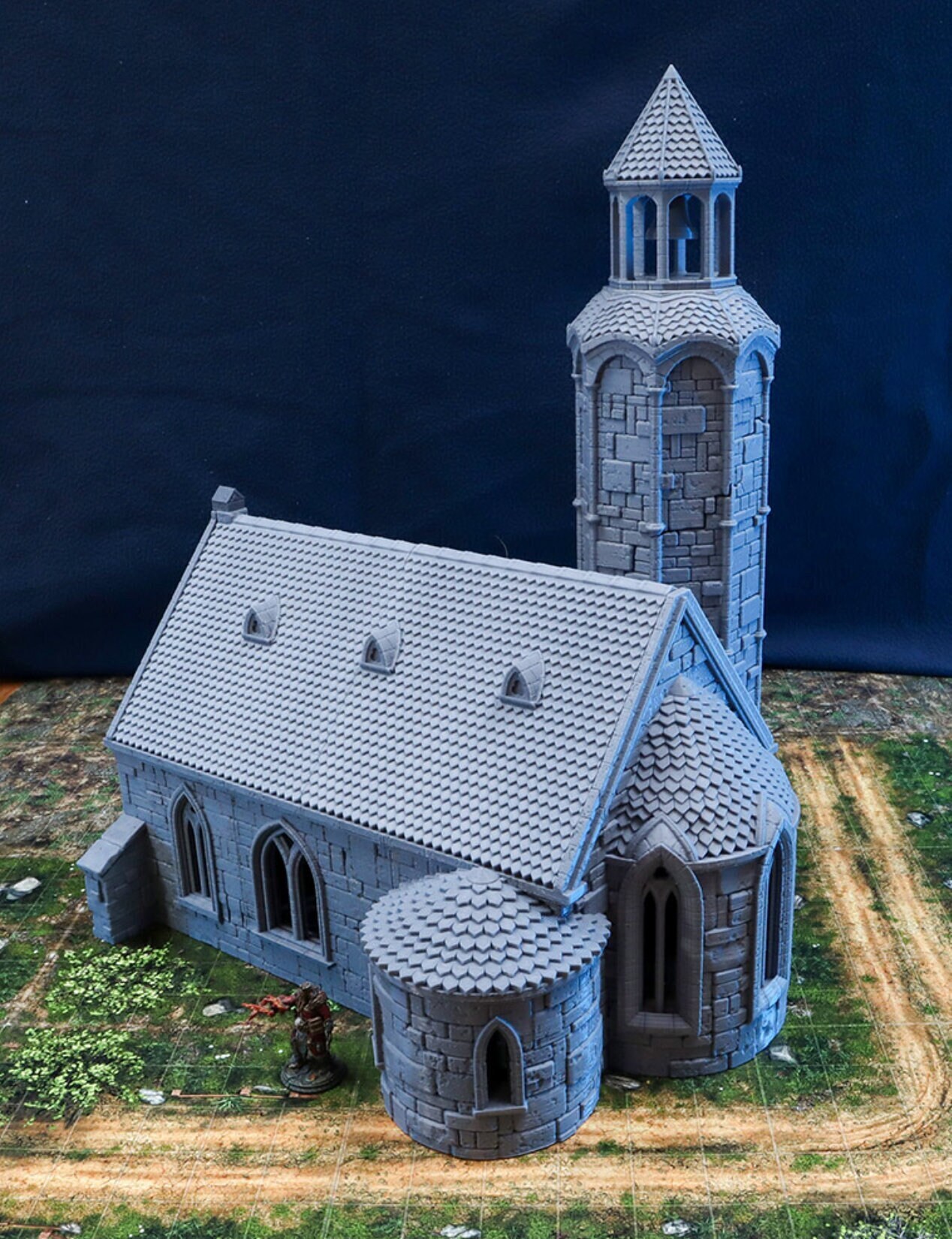 Dnd Large Cathedral Chapel Church Sanctuary Holy Site Tabletop Scatter Terrain City of Tarok RPG ...