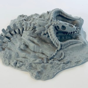 Dnd Black Dragon Skeleton Remains Boneyard Bones Bone Pit Tabletop ...